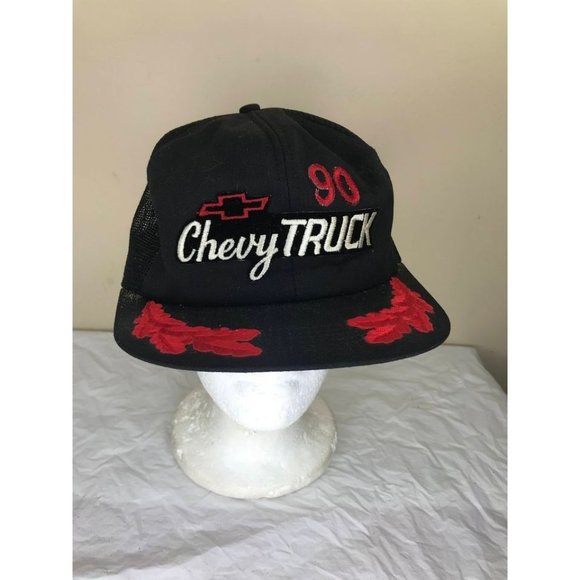 chevrolet | Accessories | Vintage 9s Chevy Chevrolet Trucker Mesh ...